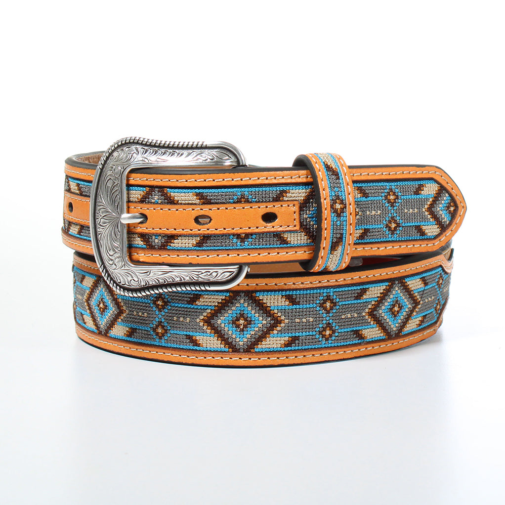 3D Men's 1 1/2 Aztec Tabs Medium Brown Belt – Corral Western Wear