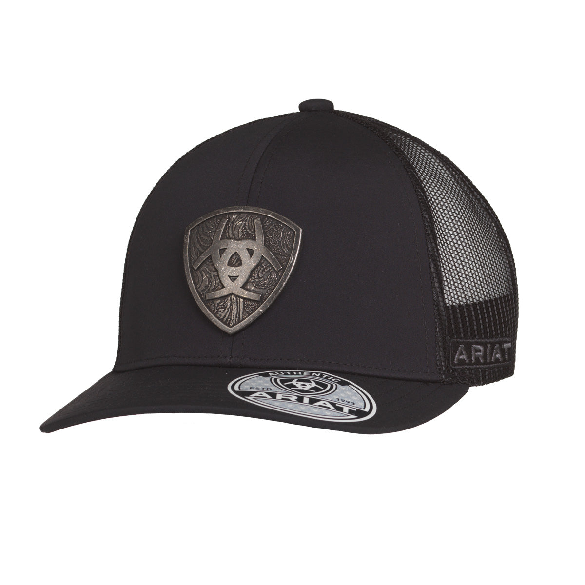 Ariat Men's Metal Shield Black Cap – Corral Western Wear