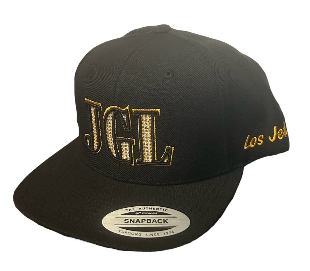 Los Jefes Gold JGL Black Cap – Corral Western Wear