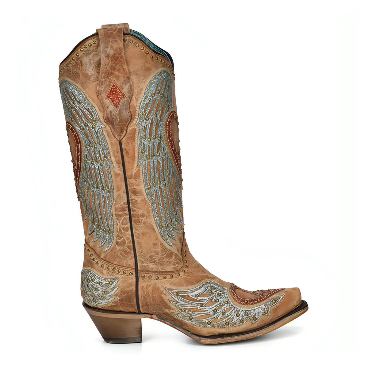 Corral Women's Heart & Wings Tan Boots – Corral Western Wear