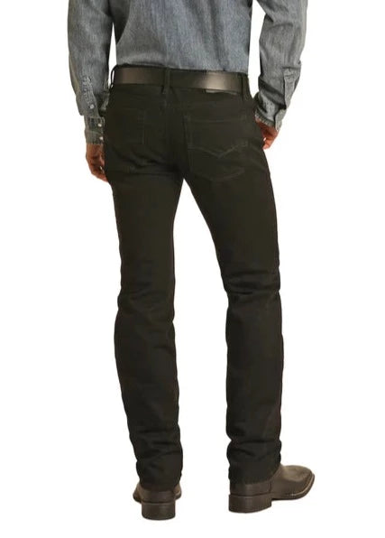 Rock&Roll Denim Mns Rvlvr Blk Jean RRMD1RR0N5 – Corral Western Wear